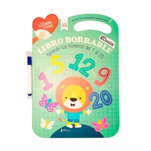 APRENDE LOS NUMEROS DEL 1 AL 20 LIBRO BORRABLE. Libro en papel ...